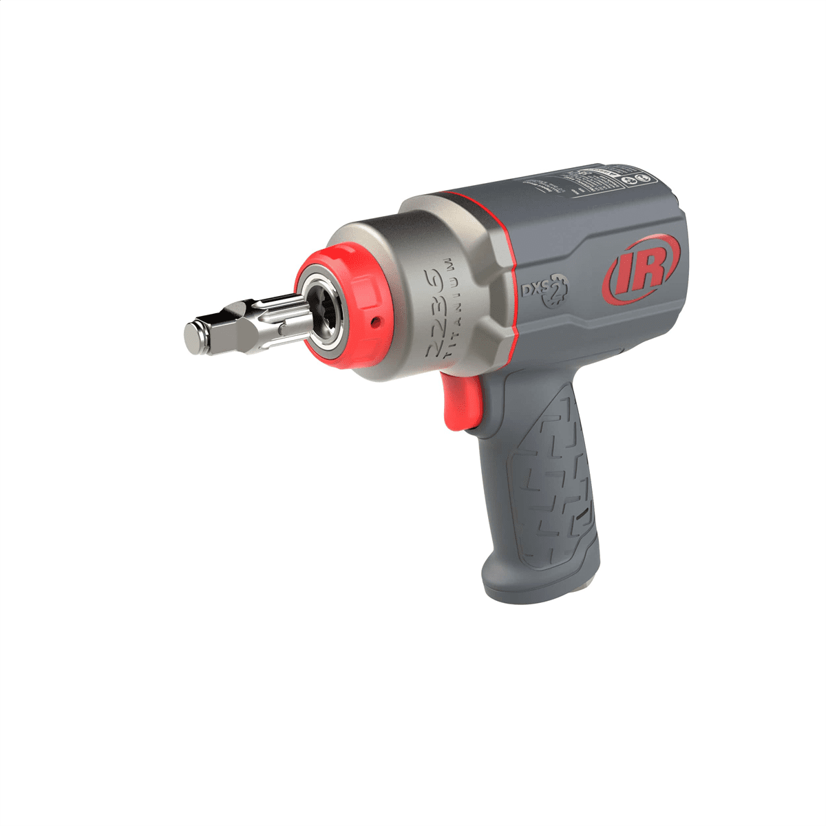 Ingersoll Rand DXS2 1/2 Inch Air Impact Wrench, 2 Inch Extended Anvil ...