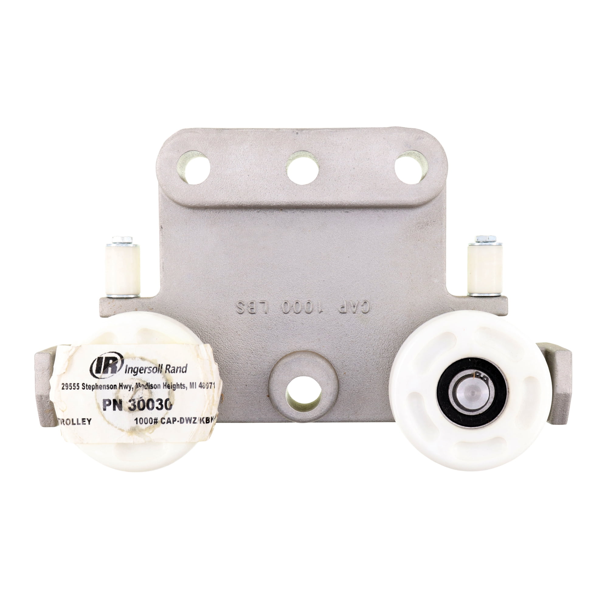 Ingersroll Rand 30030 Lifting/Sliding Trolley Component, 1000-Lbs Max ...