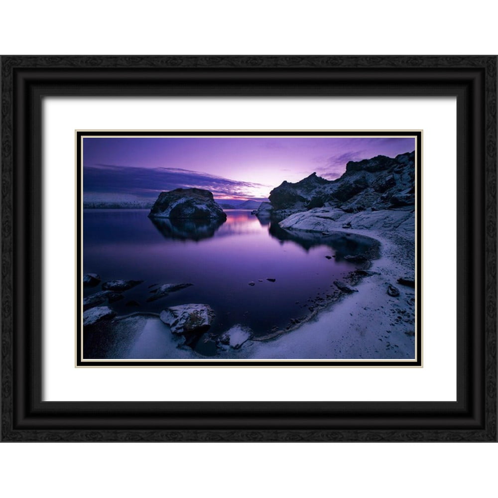 Ingibergsson, Bragi 14x11 Black Ornate Wood Framed with Double Matting Museum Art Print Titled ...