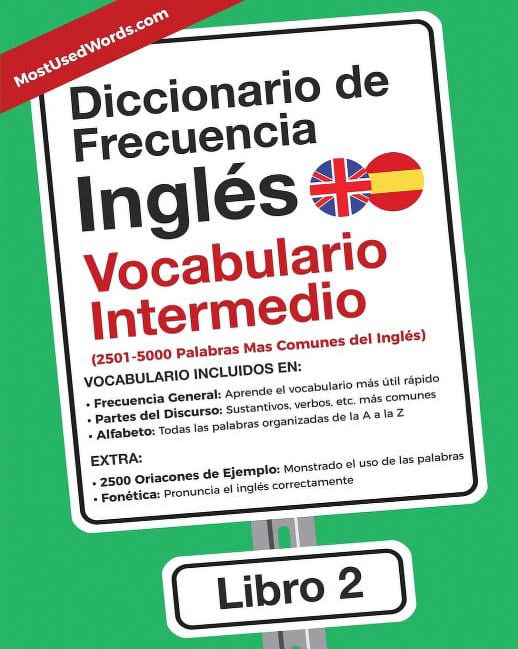 Inglés Diccionario de Frecuencia - Inglés - Vocabulario Intermedio: 2501-5000 Palabras Mas ...