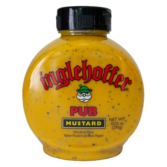 Inglehoffer Pub Style Yellow Mustard, 10.25 oz - Walmart.com
