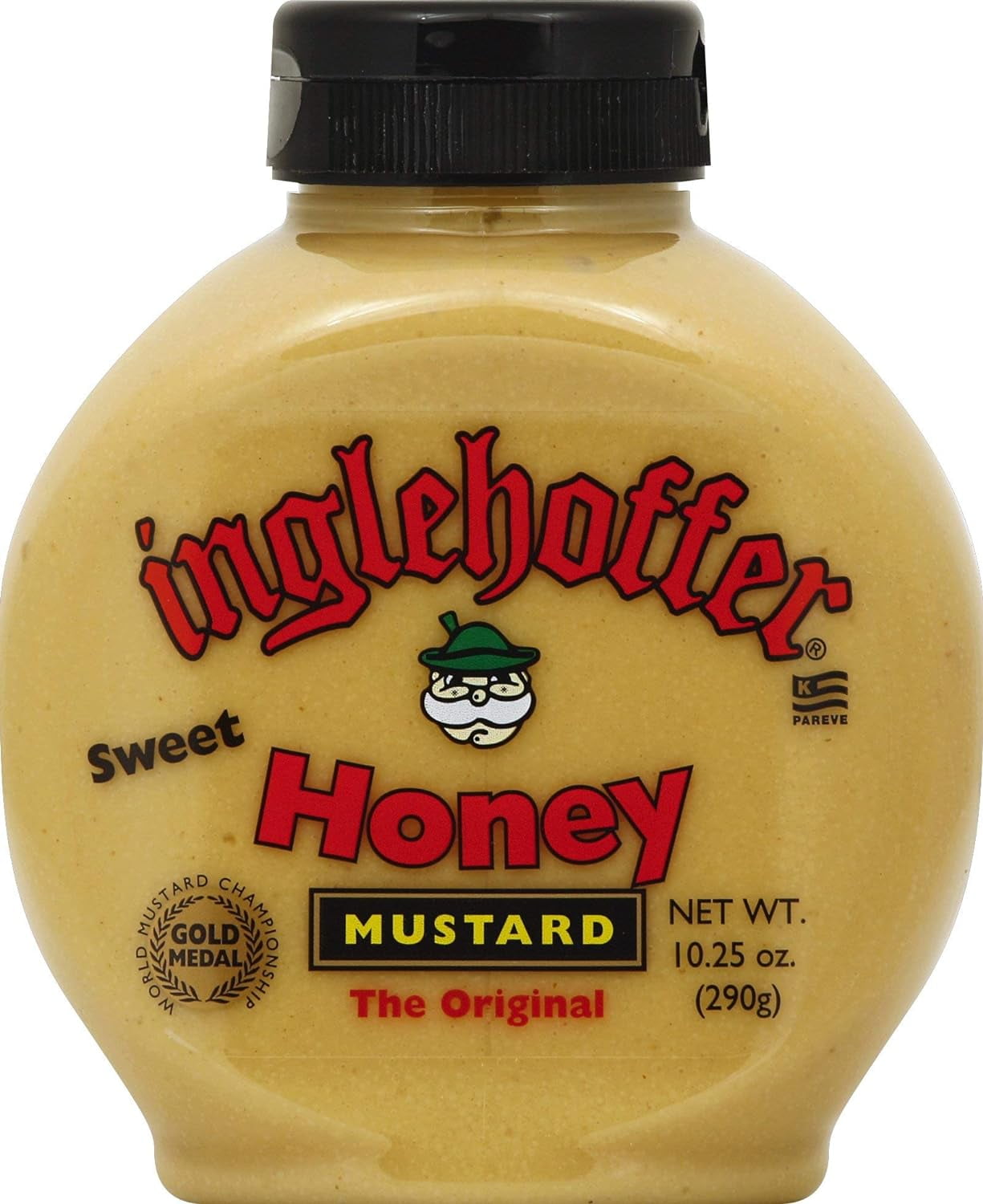 Inglehoffer Sweet Honey Mustard 10.25 Ounce Squeeze Bottle Versatile ...