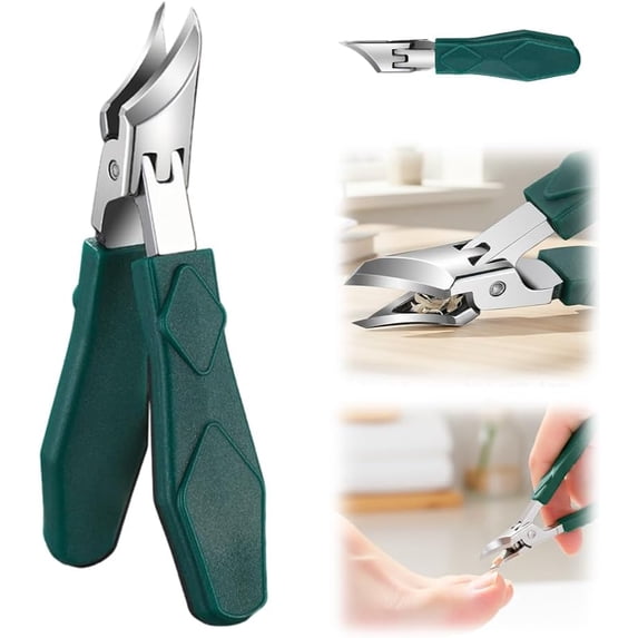 Inglocoh 2026 New Anti-Splash 25° Slant Edge Nail Clipper ,Wide Jaw ...