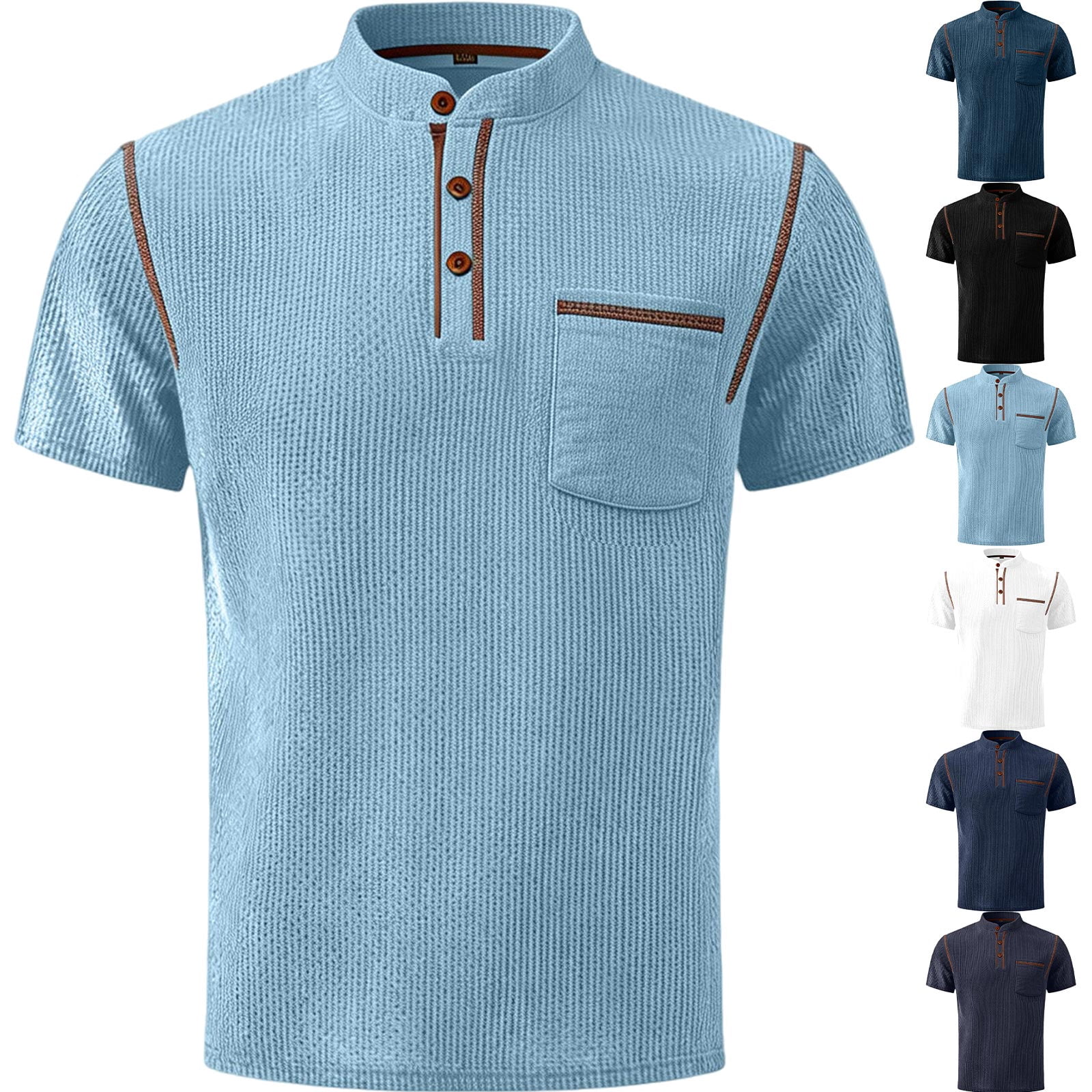 Inglocry Breeze Polo Shirts for Men Beer Belly Capri Quick dry Shirts ...