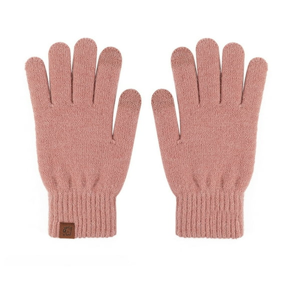 Inglocry Winter Gloves for Women and Mens Casual Winter Fashion Warm ...