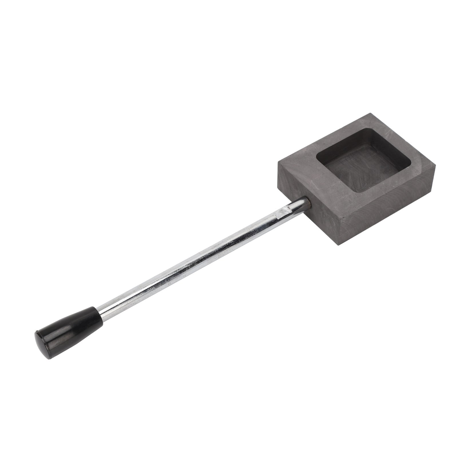Ingot Graphite Mould Long Handle Fused Gold 25 7 Oz Silver 13 8 Oz