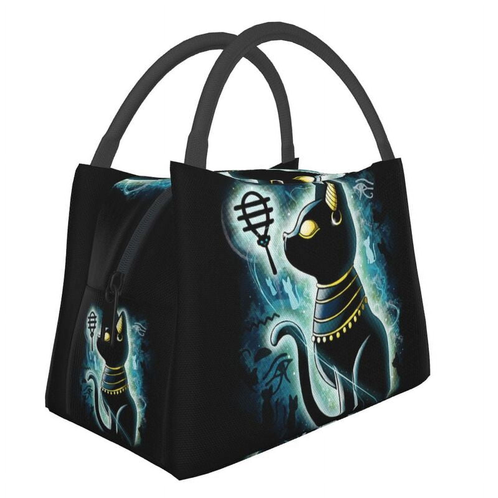 Ingress Glyph Series Insulated Lunch Tote Bag for Women 3D Art Graphics ...