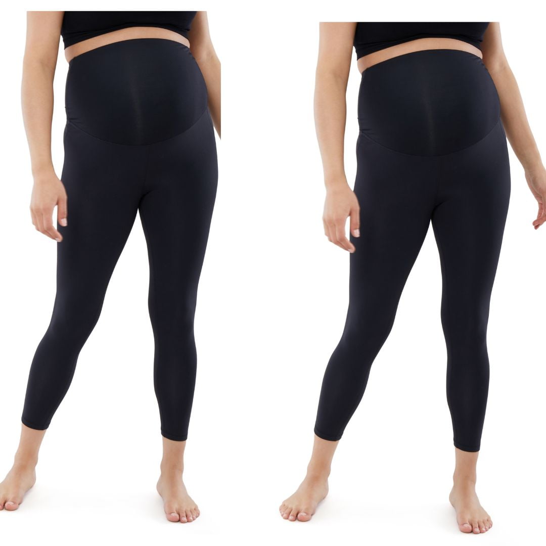 Ingrid & Isabel Basics Maternity 7/8 Active Legging with Crossover ...