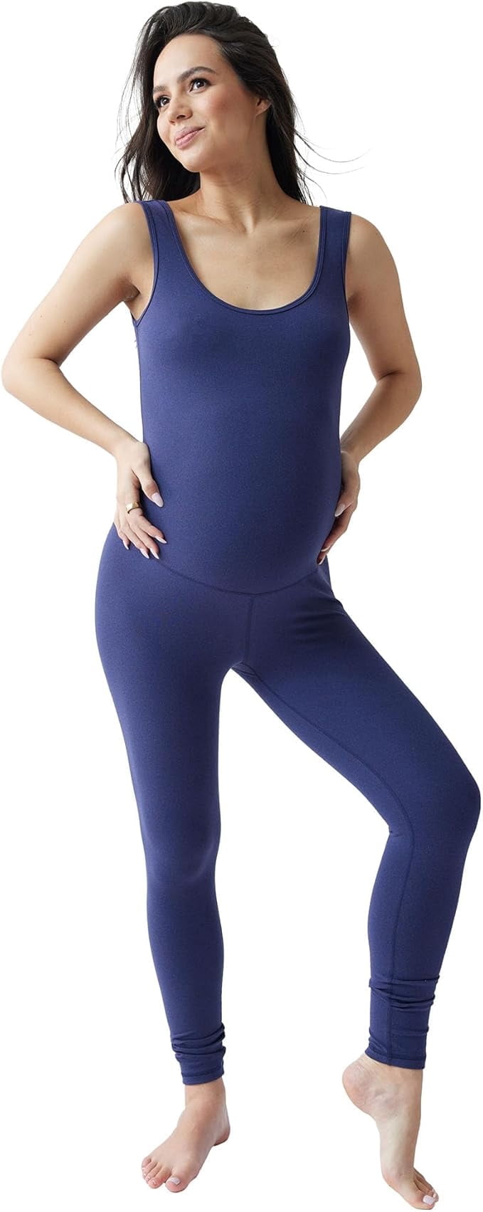 Ingrid & Isabel Basics Maternity Long Unitard - Walmart.com