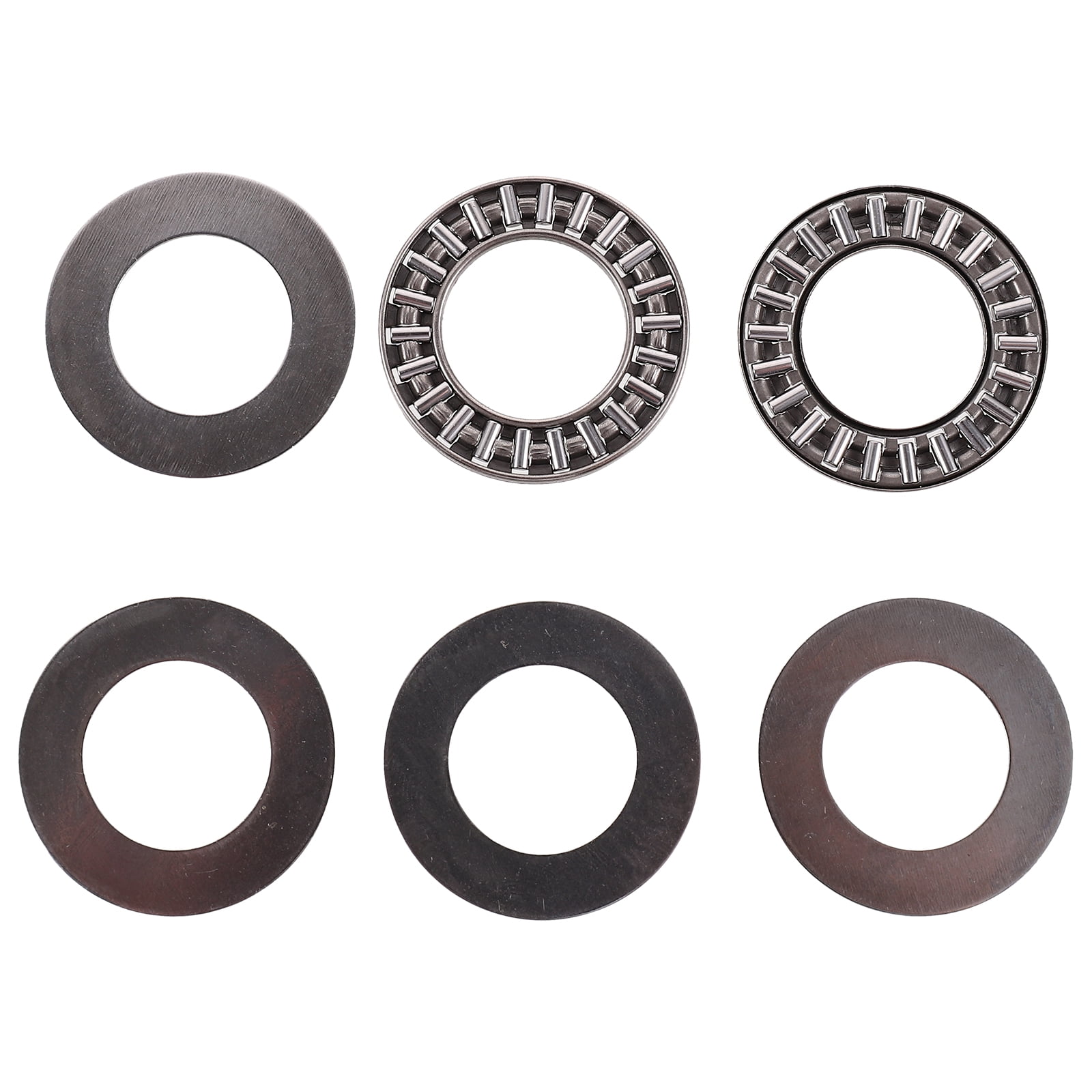 Ingridstore 2 Sets Thrust Bearing Carbon Steel Axial Flat Bearing High ...