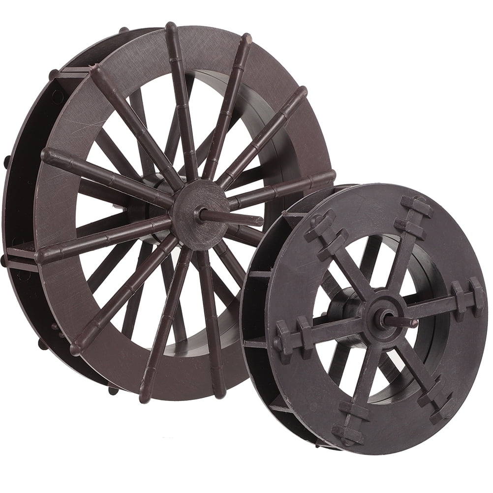Ingridstore 2Pcs Tabletop Water Fountain Wheel Replacement Fortune ...