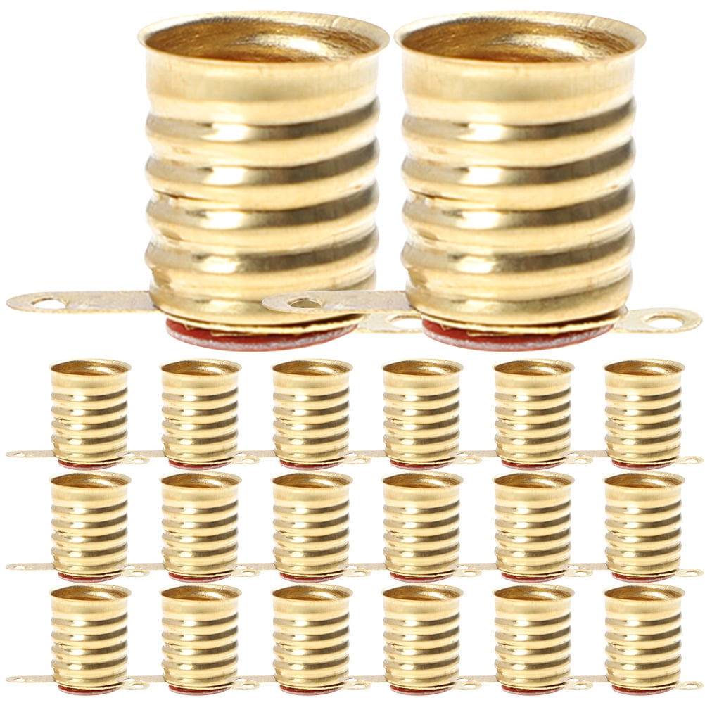 Ingridstore 50pcs Lamp Base E10 Lamp Socket Mini Led Bulb Socket For ...