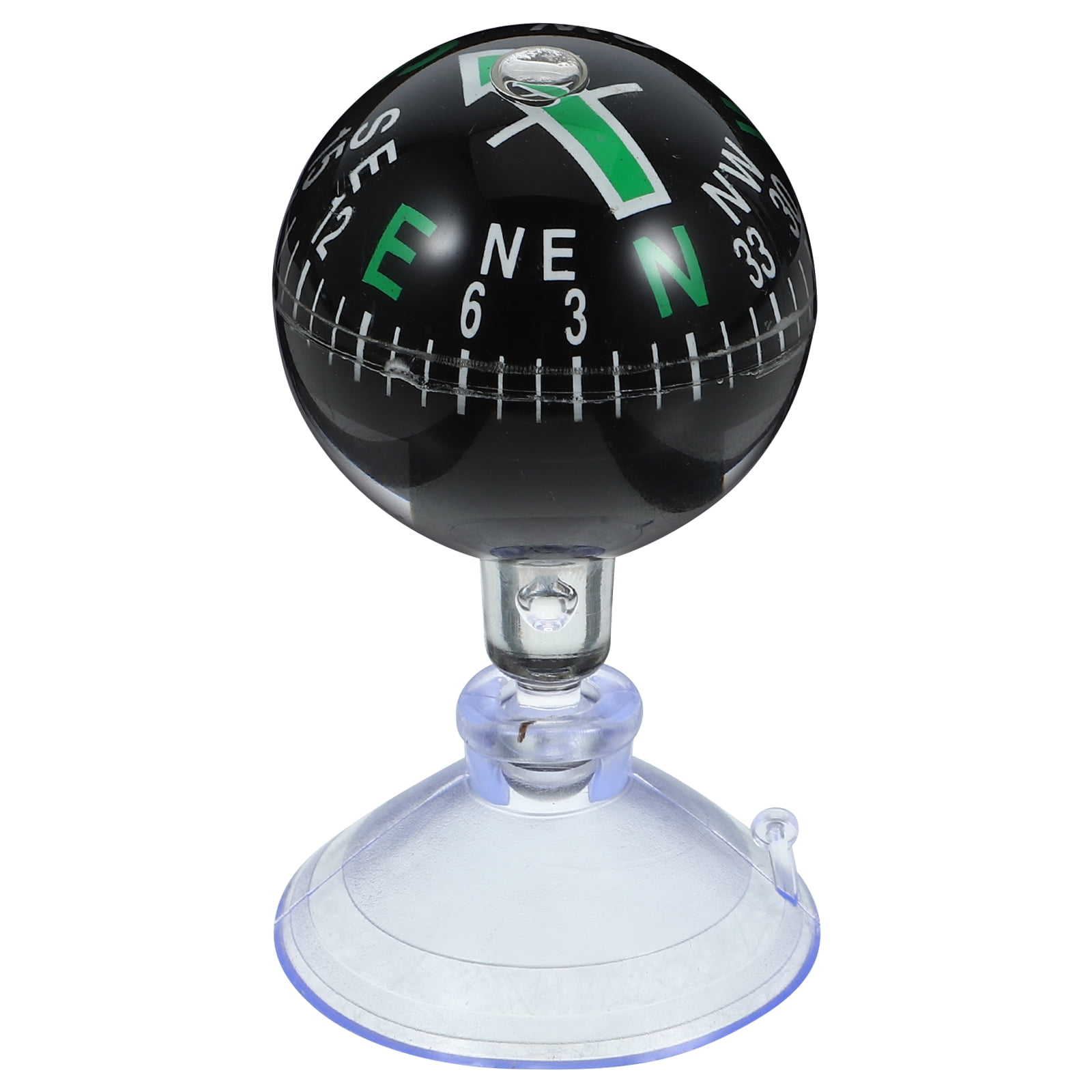Ingridstore Car Compass Ball Car Dashboard Compass Portable Compass Ball Automotive Compass Ball ...