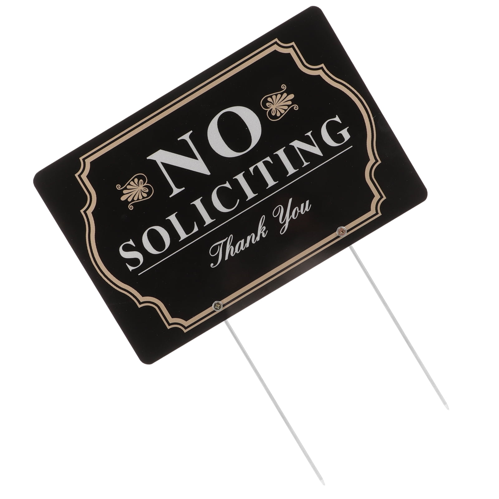 Ingridstore No Soliciting House Yard Stake Home Solicitors Sign ...
