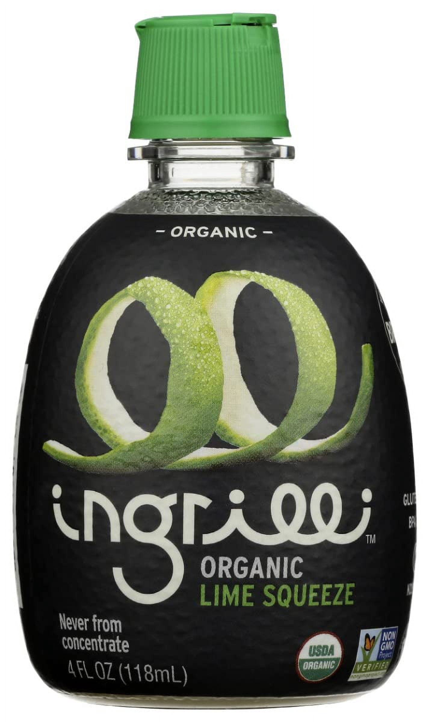 Ingrilli Lime Squeeze Organic 4 fl oz (Pack Of 24) - Walmart.com