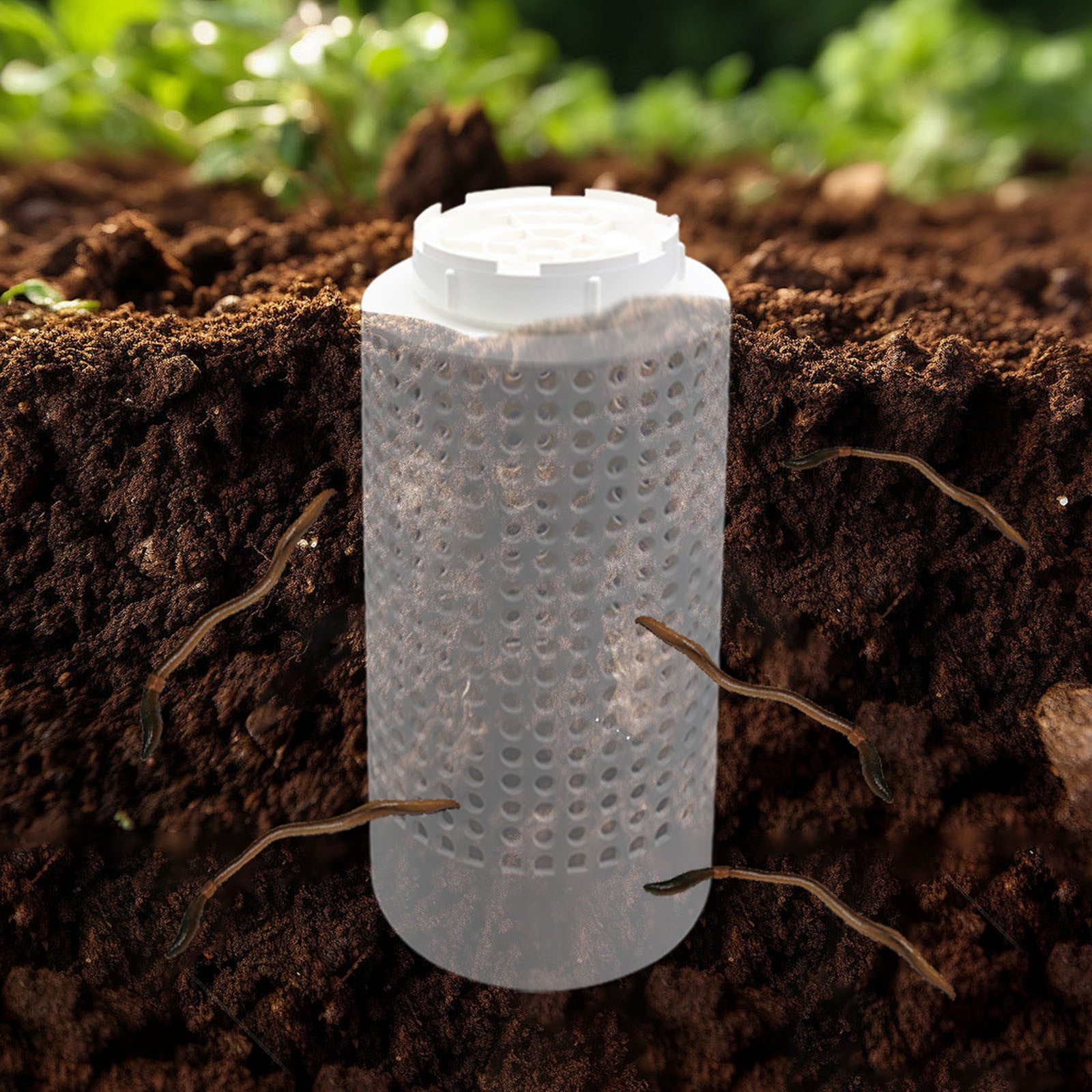 Inground Farm Composter, Outdoor In-Ground Compost Bin for Raised ...