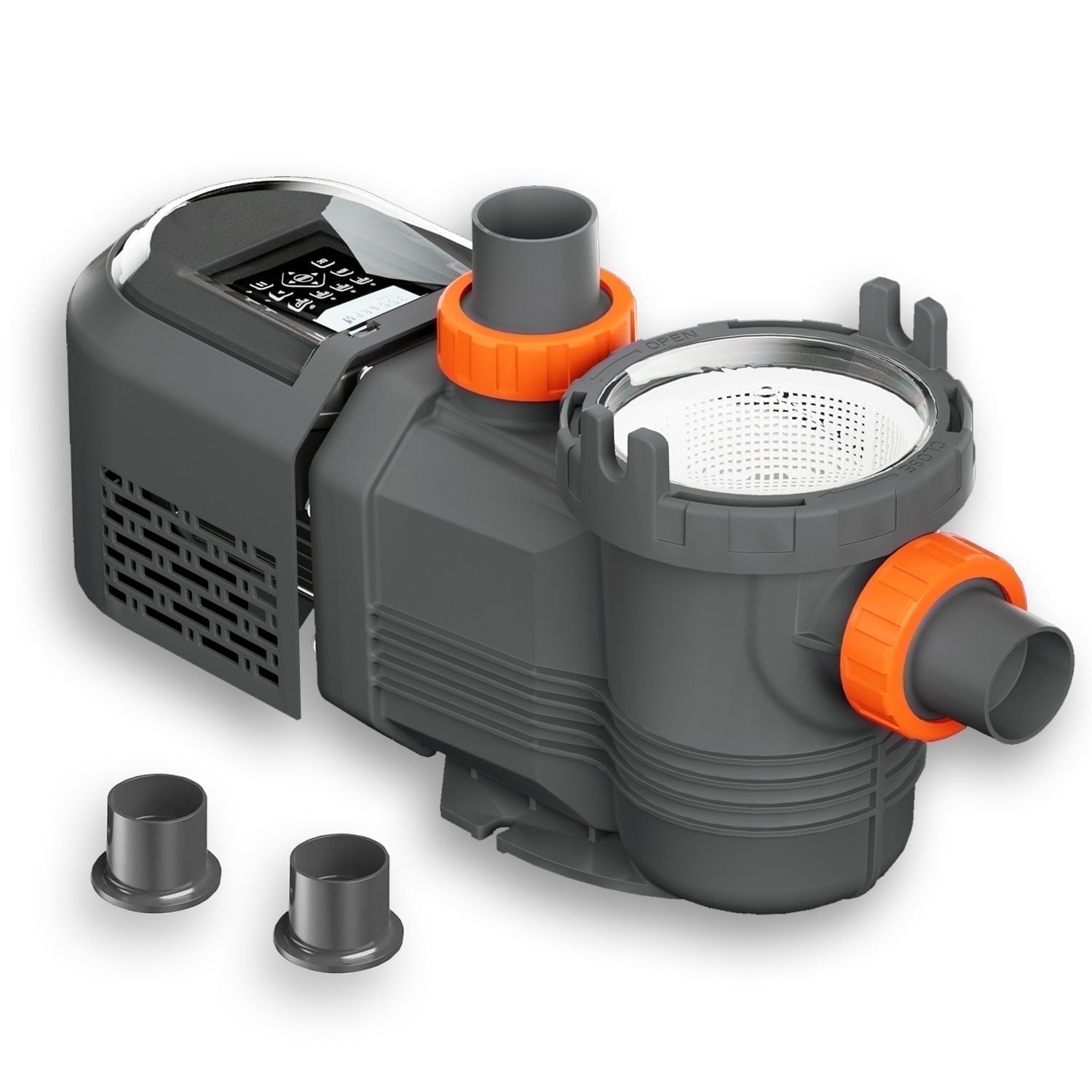 Inground Pool Pump, 1.8 HP Variable Speed Pool Pump, Smart Programmable ...