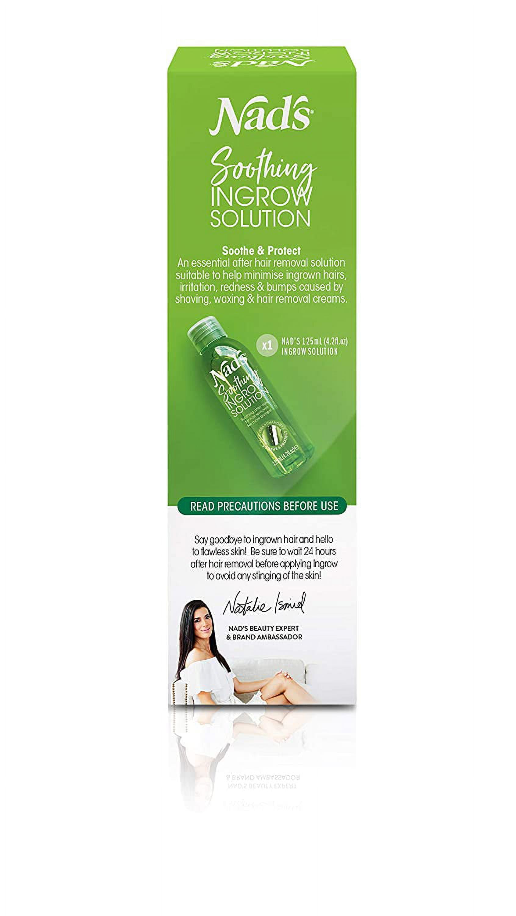 Ingrown Hair Treatment Solution Serum - Razor Burn & Razor Bumps ...