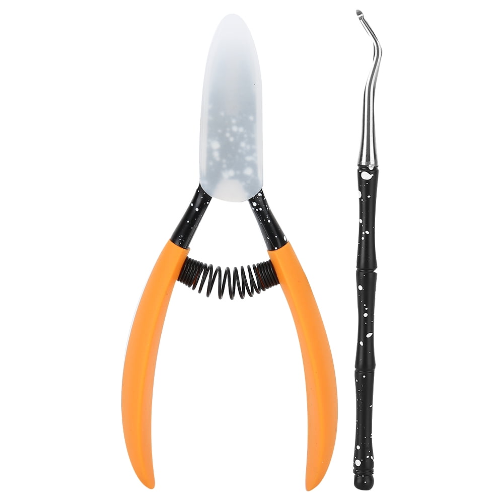 Ingrown Nail Clipper Cuticle Pusher Set Nipper Clipper Edge Cutter Manicure Kit - Walmart.com