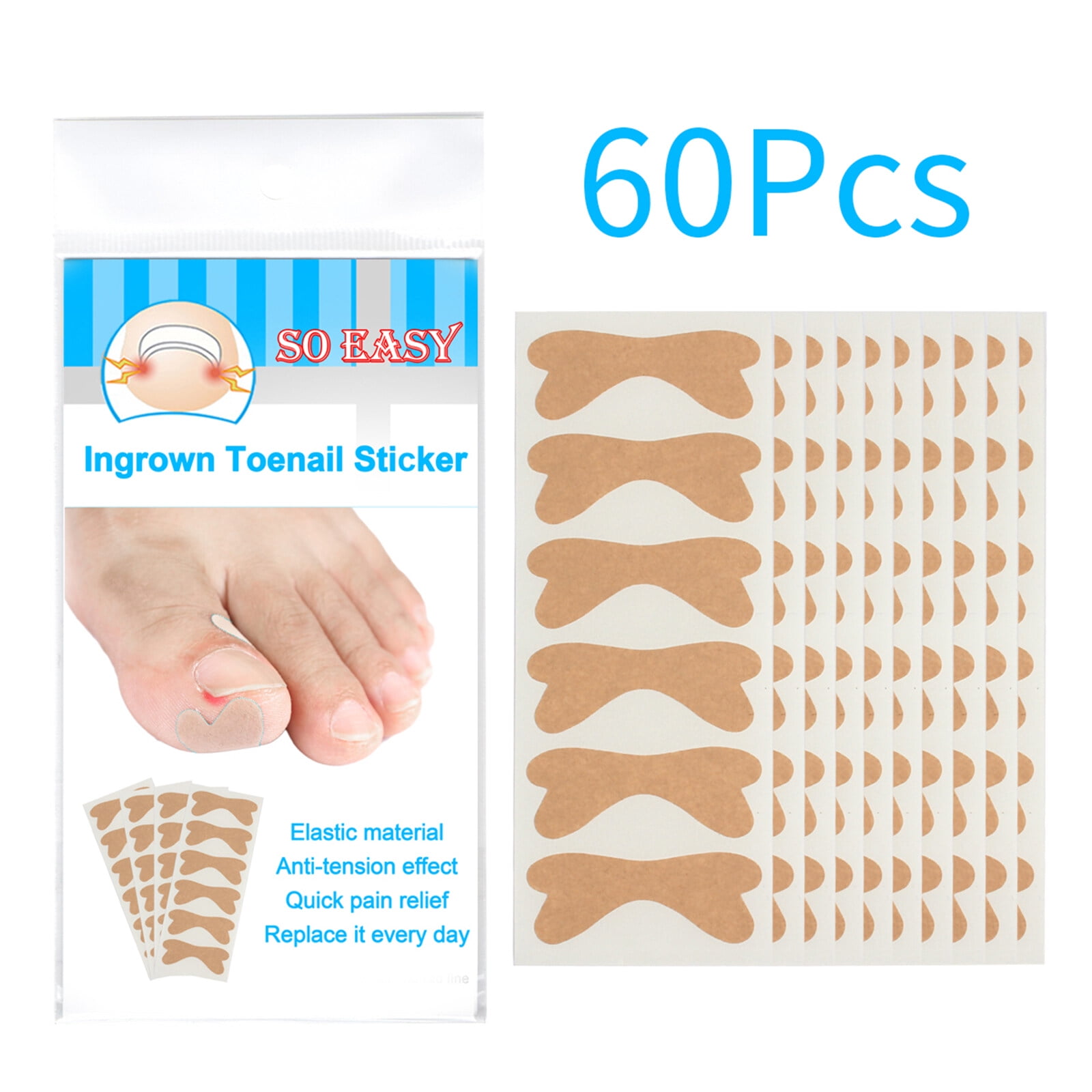 Ingrown Nail Correction Kit Ingrown Toenail Stickers Straightening ...