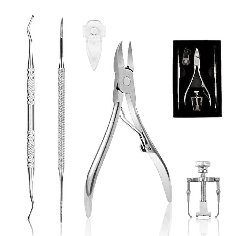 Ingrown Toenail Tool Kit (5PCS), Professional Toe Nail Clipper Set for ...