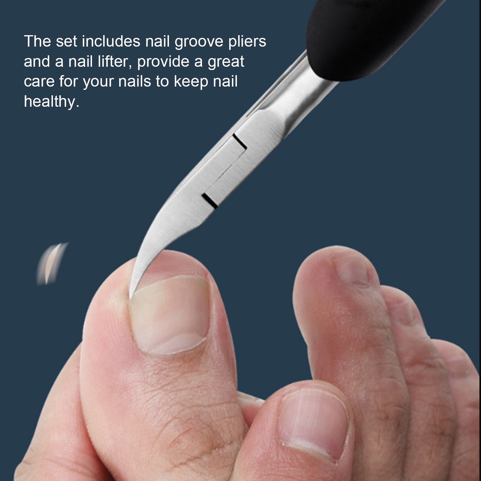 Ingrown Toenail Tools Kit,Toenail Scissors Thick Toenail Tools Kit ...