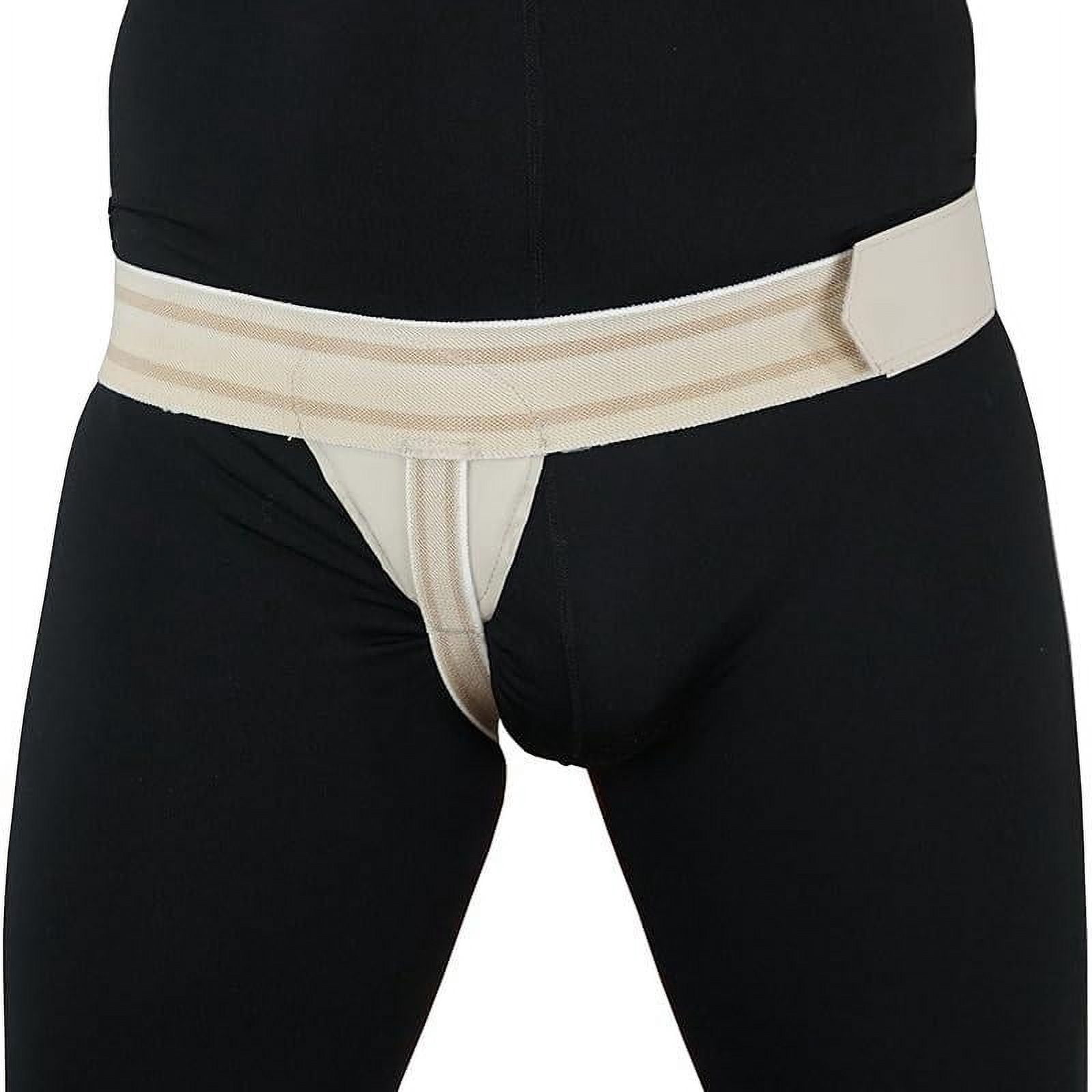 Inguinal Groin Hernia Truss Support Belt Guard Brace- Right Side Beige ...