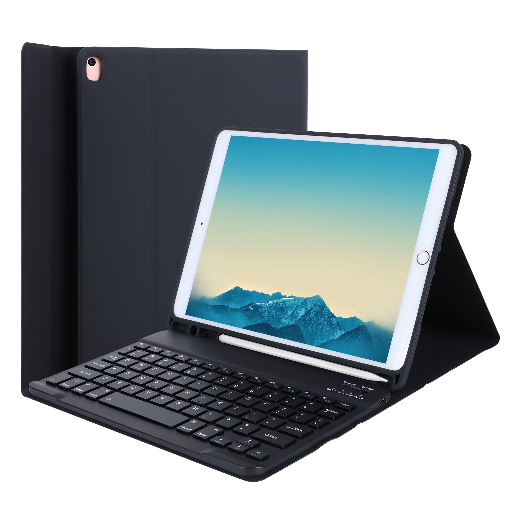 Ingzy Bluetooth Keyboard Case for iPad (5th/6th Gen, Pro 9.7, Air 2 ...
