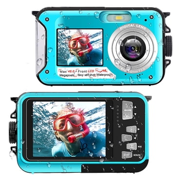 UPDATED MODEL ACUVAR 48MP Megapixel Waterproof Dual Screen Full HD ...