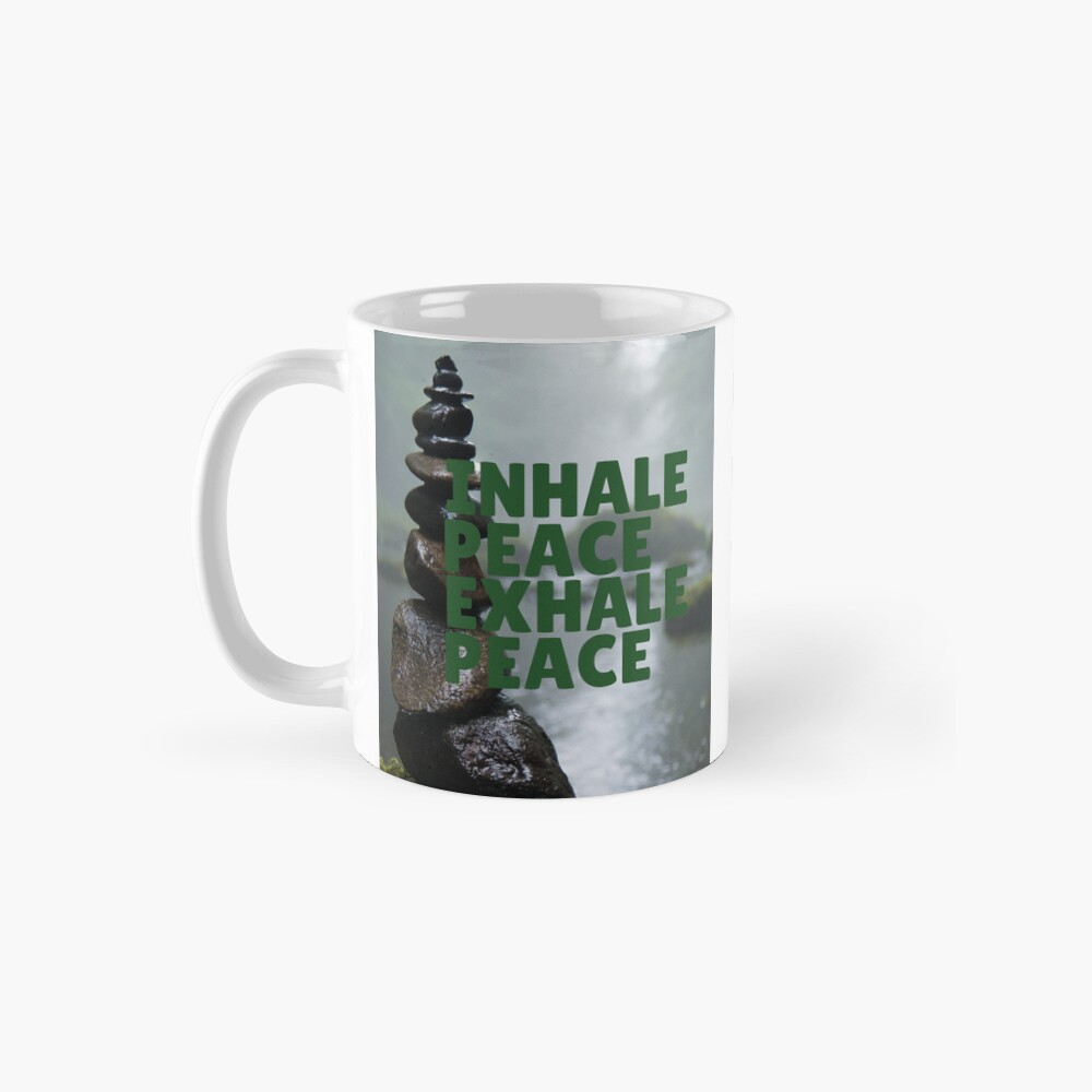 Inhale Peace Exhale Peace Classic Mug - Walmart.com