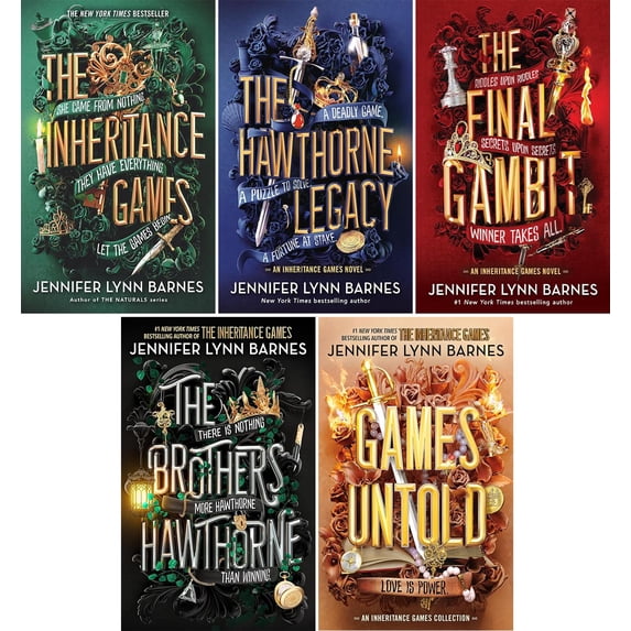 The Inheritance Games Series 5-Book Collection by Jennifer Lynn Barnes ...