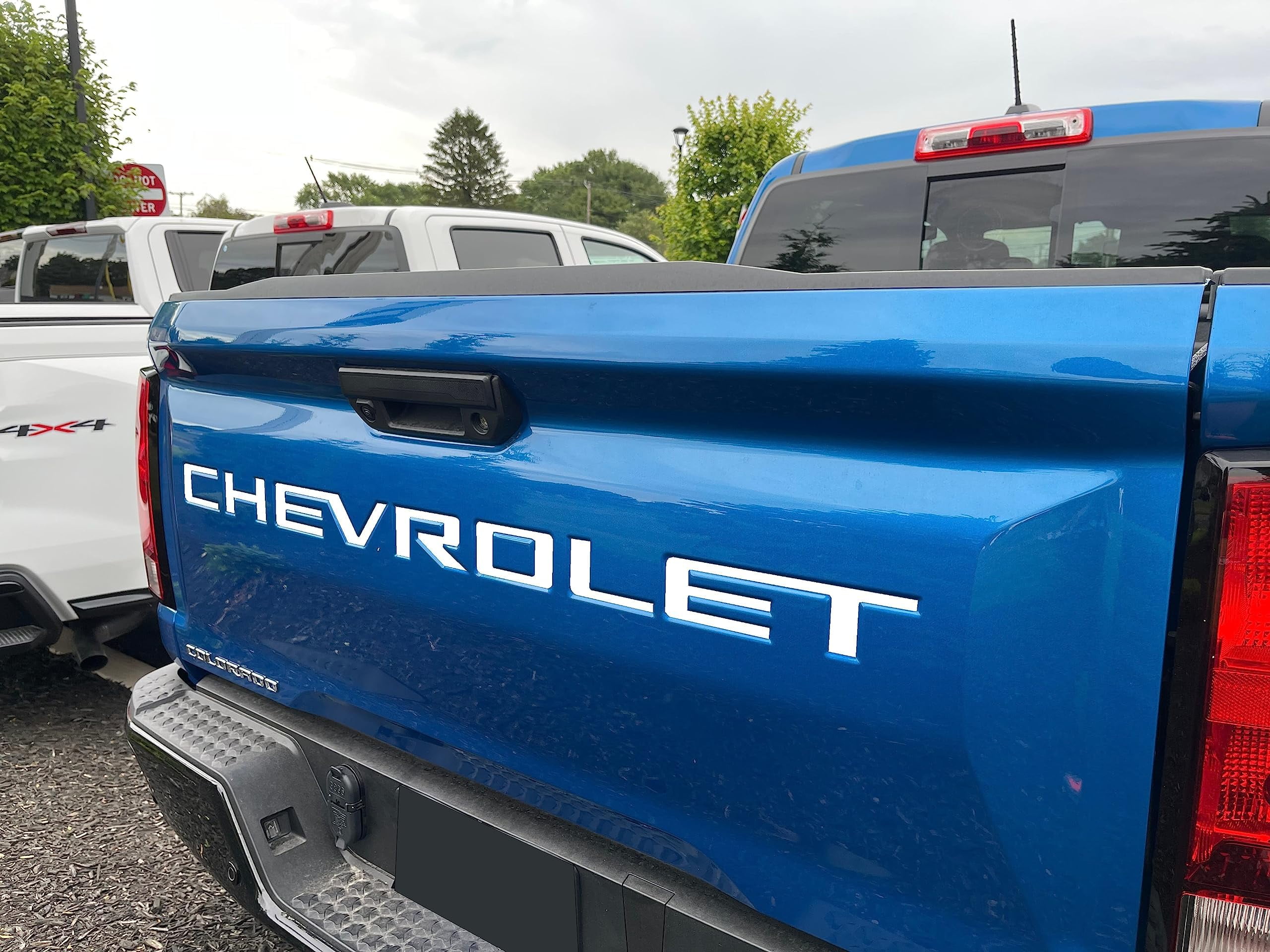 Inifinite supply Truck Tailgate letters 2023-2024 Compatible with ...