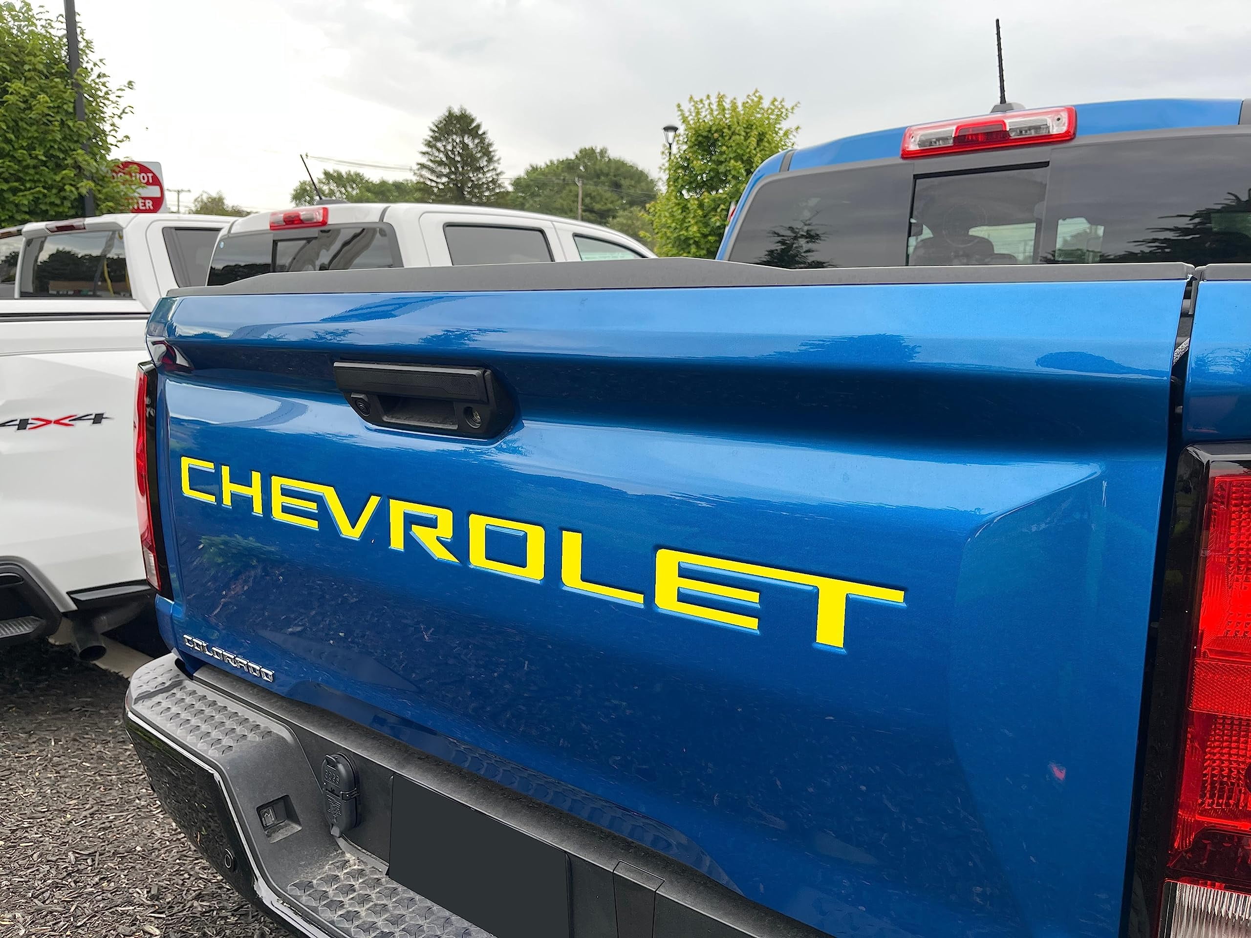 Inifinite supply Truck Tailgate letters 2023-2024 Compatible with ...