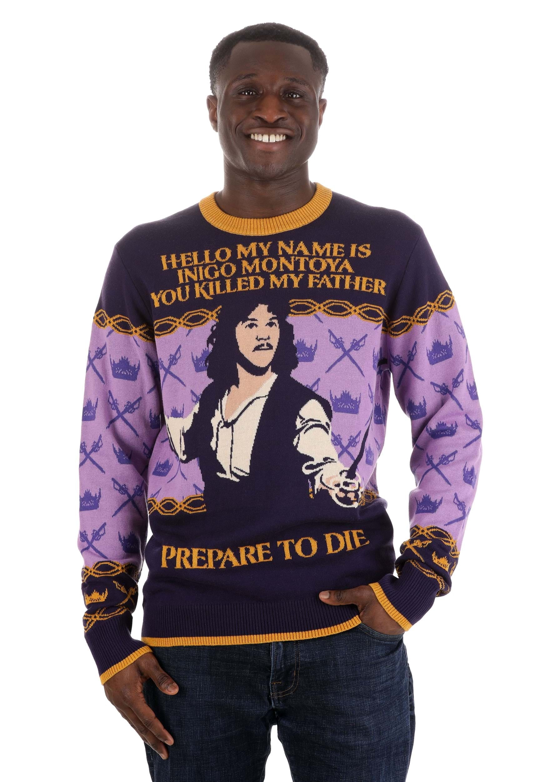 Inigo Montoya Princess Bride Sweater for Adults - Walmart Business Supplies