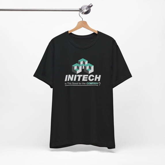 Initech t-shirt Office Space Lumbergh IT Computer Nerd Milton Corporate ...