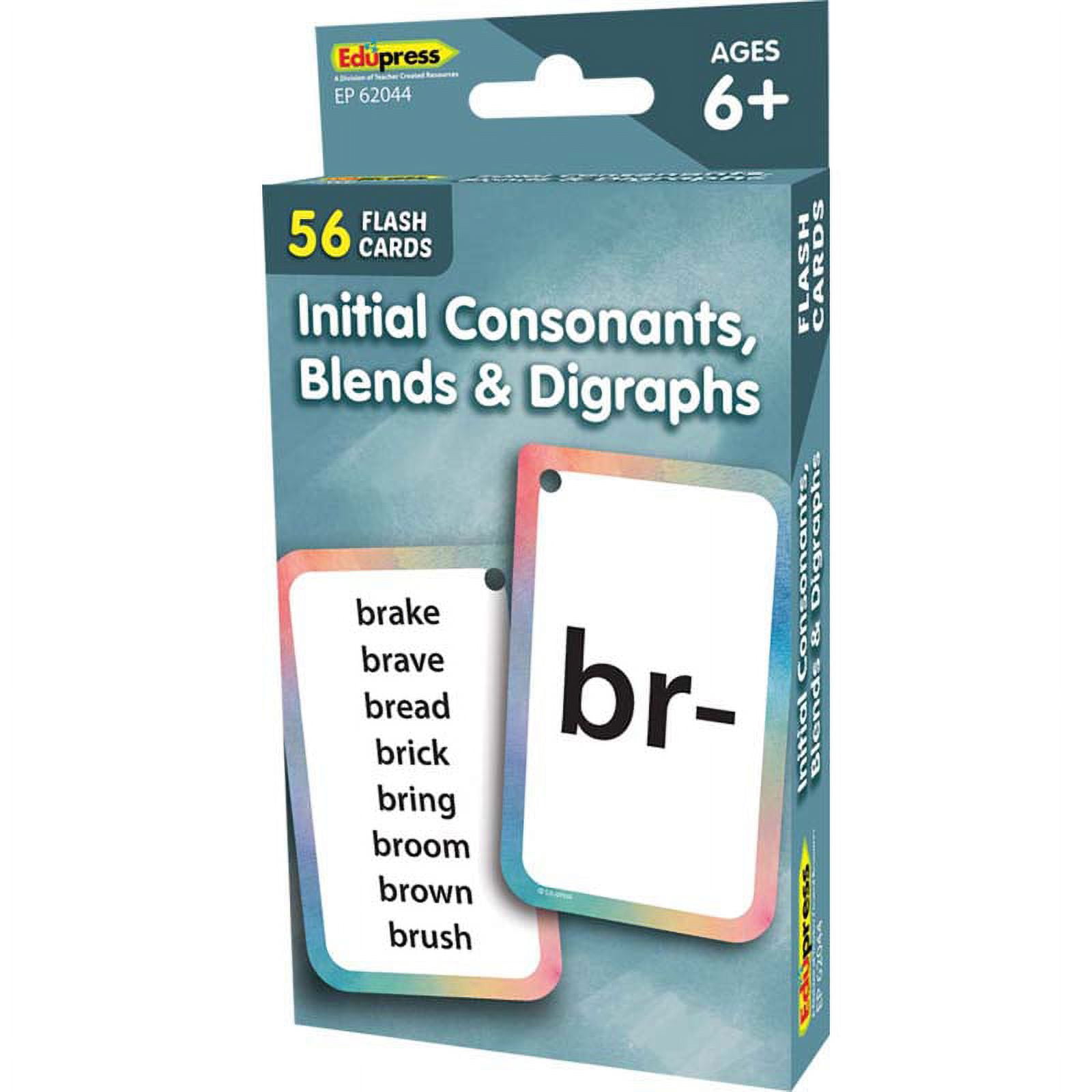Initial Consonants, Blends & Digraphs Flash Cards | Bundle of 2 Packs ...