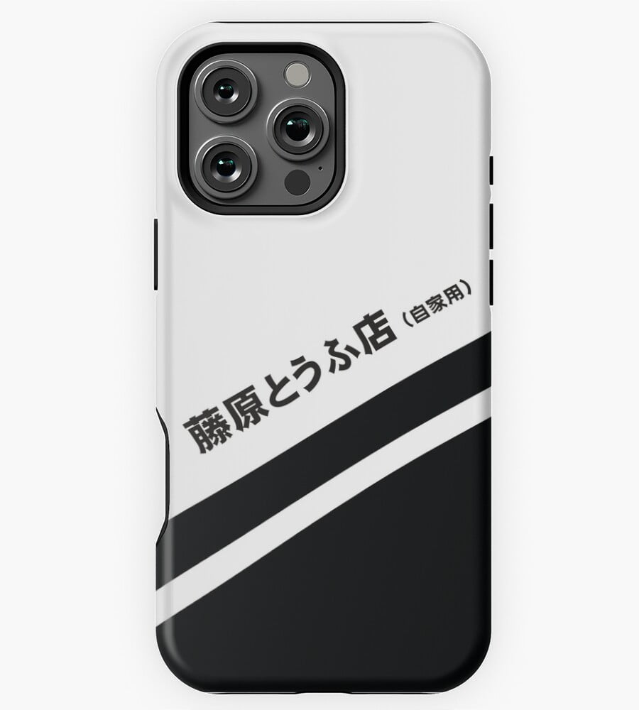 Initial D AE86 Tofu Decal GA1407 Phone Case for iPhone 11 to 17 Pro Max ...