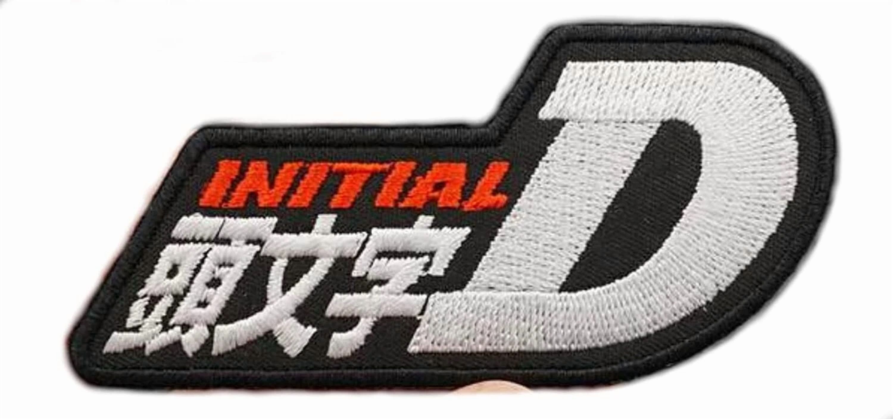 Initial D Akagi Redsuns Manga Anime 3.4" Iron On Patch For Clothing ...