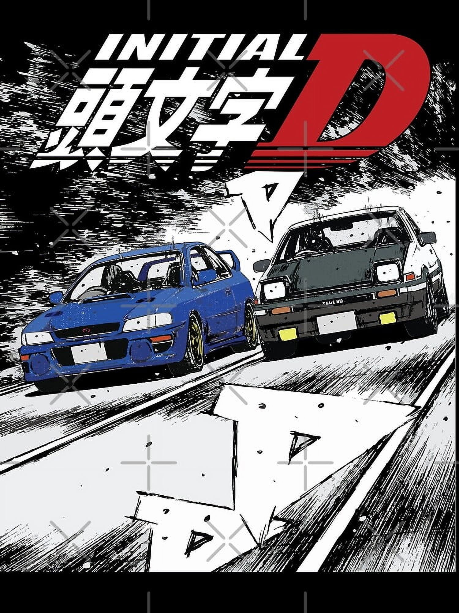 Initial D - Mountain Drift Racing Tandem Takumi Fujiwara AE86 vs Bunta ...