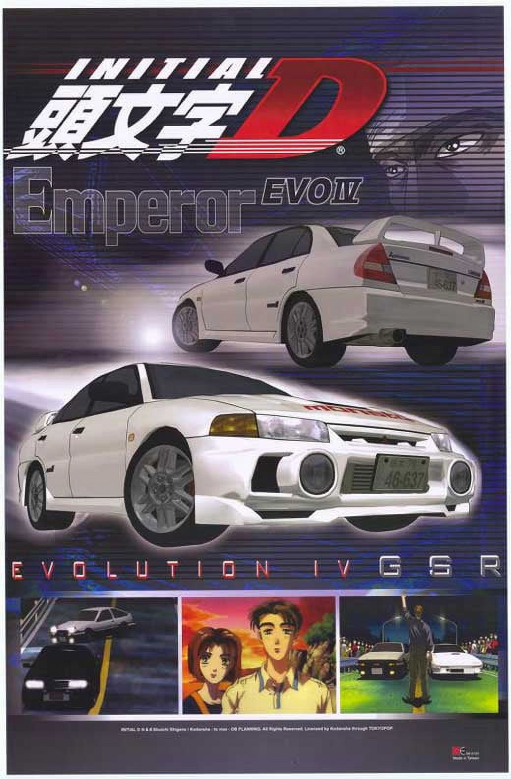 Initial D POSTER (27x40) (1998) (Style F) - Walmart.com