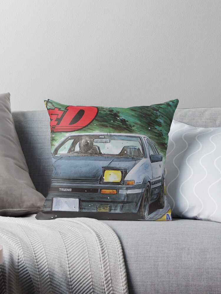 Initial D - Race between AE86 and Impreza drawing style with initial D ...