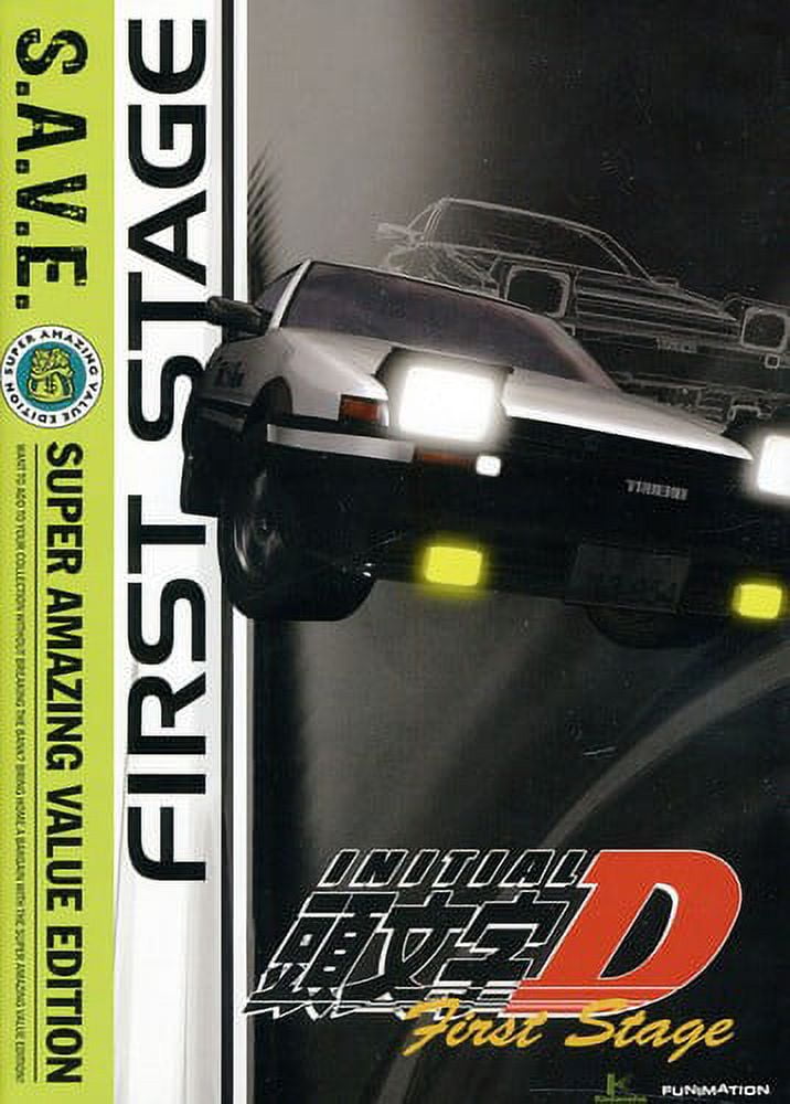 Initial D: Stage One - S.A.V.E. (DVD), Funimation Prod, Anime - Walmart.com