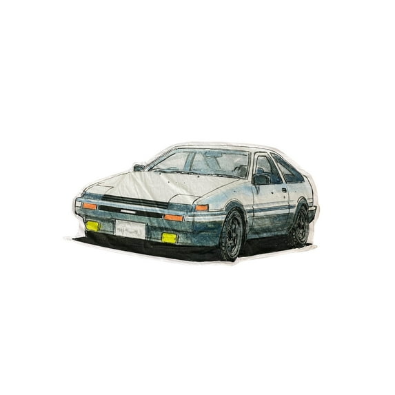 Initial D - Toyota AE86 Throw Blanket - Walmart.com