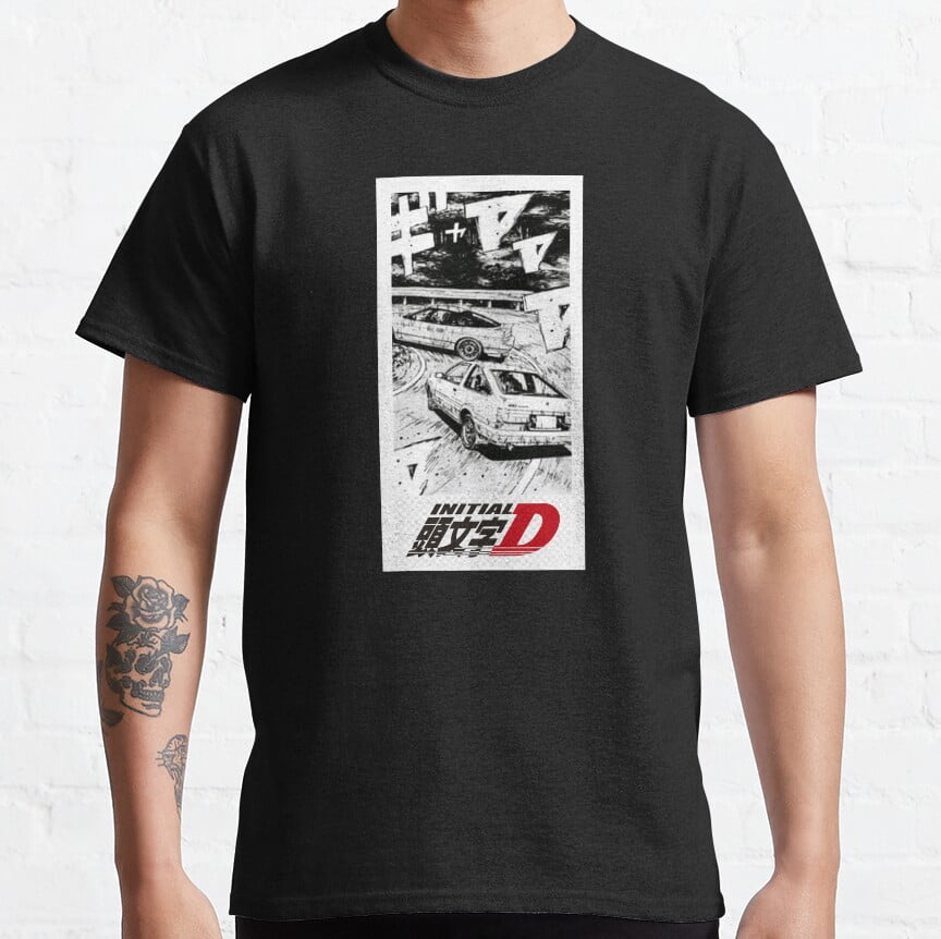Initial D fan Design Classic T-Shirt - Walmart.com