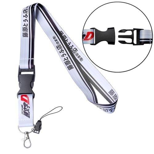 Initial D key lanyard anime lanyard for ID Badge Motorcycle Car key ...