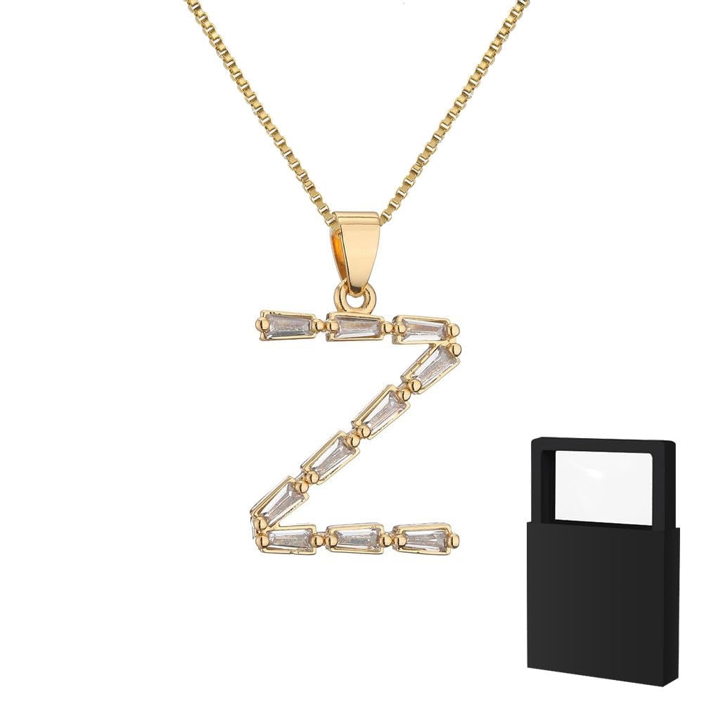 Initial Necklace,Letter A to Z Alphabet | Gift Women Mother's Day Wife ...