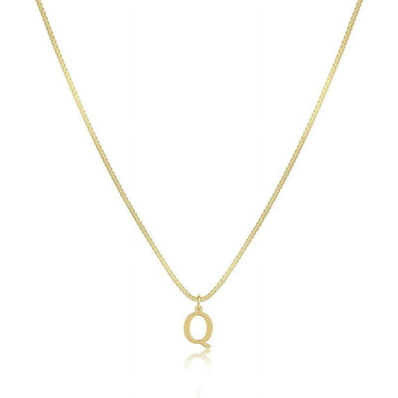 Initial Necklace for Women Dainty Personalized Letter Pendant Jewelry ...