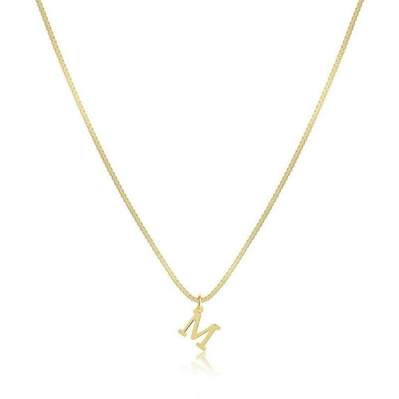 Initial Necklace for Women Dainty Personalized Letter Pendant Jewelry ...
