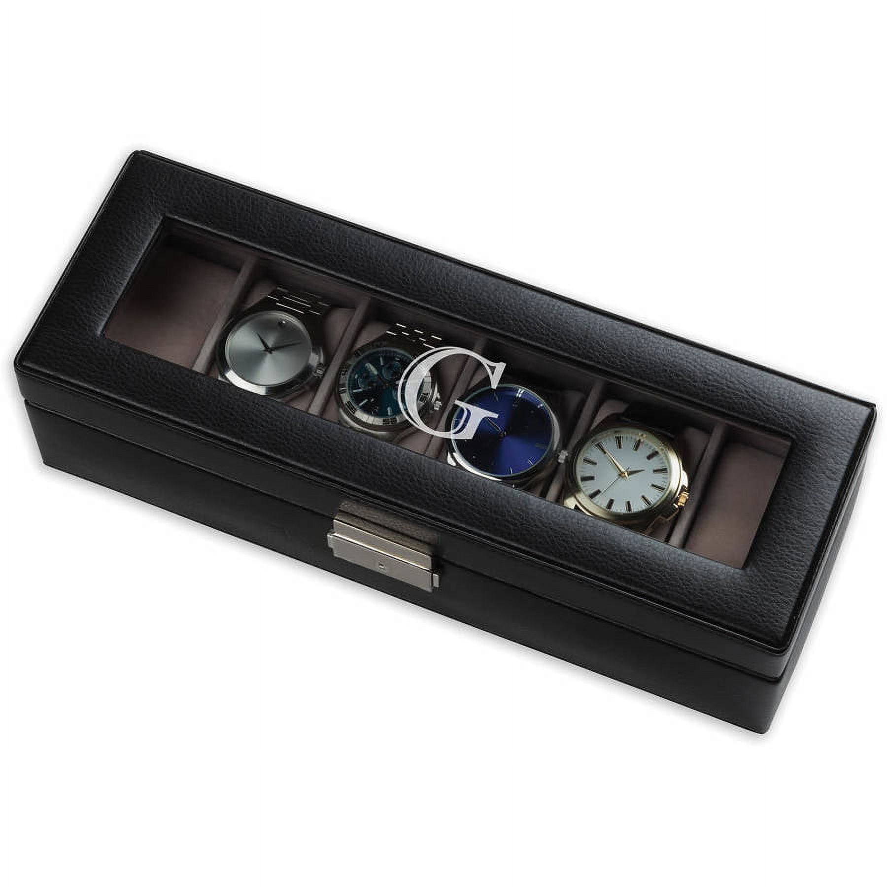 Initial Personalized 6-Piece Watch Case - Walmart.com