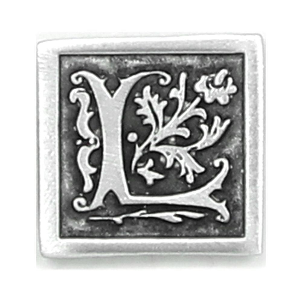Initial Pin - Gift Packaged - Magnetic Back Closure No holes in Clothes ...